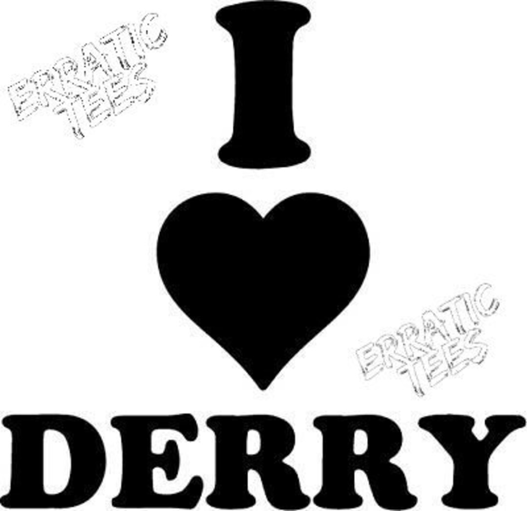 I Love Derry .JPEG .SVG .PNG - Etsy