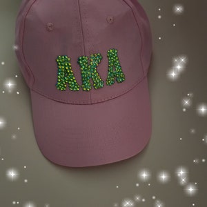 AKA Rhinestone Hat - Etsy