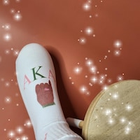 Delta Sigma Theta Junk Socks - Etsy
