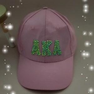 AKA Rhinestone Hat - Etsy
