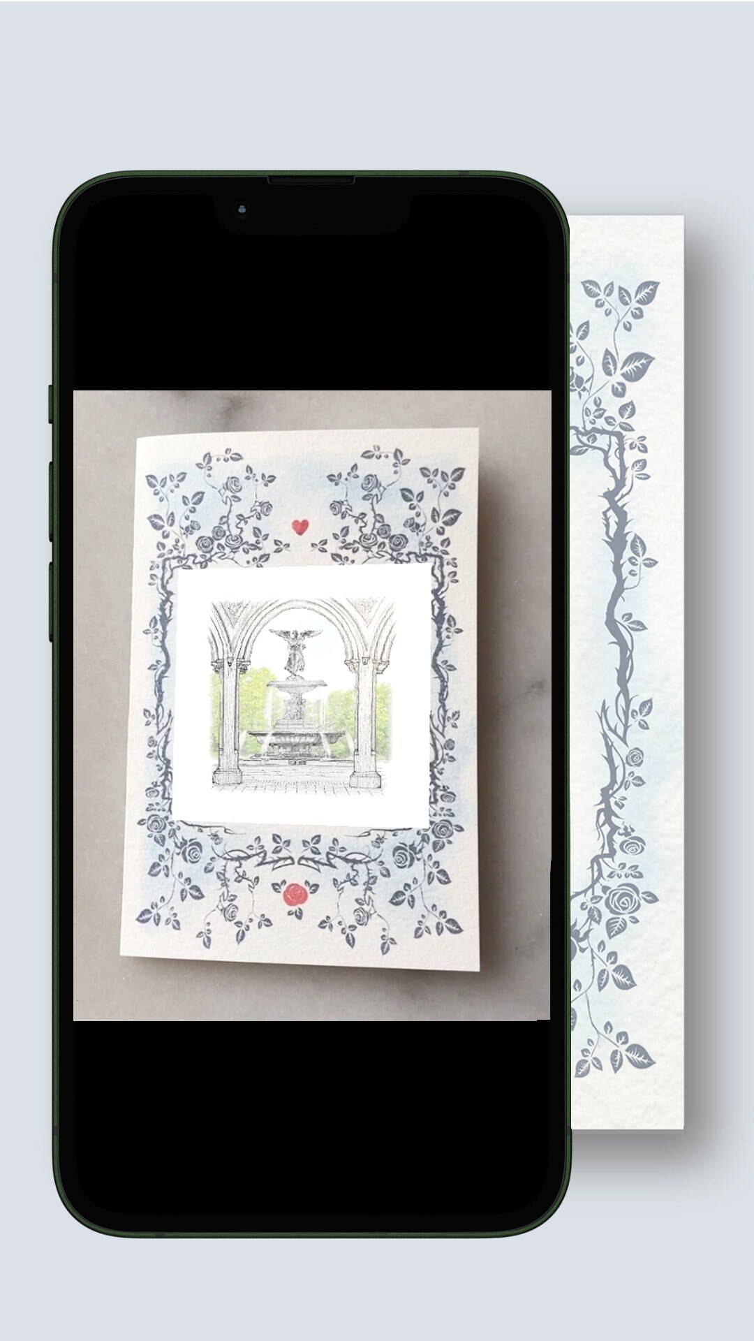 Ecard Interactive AR Bethesda Fountain Central Park Card Instant ...