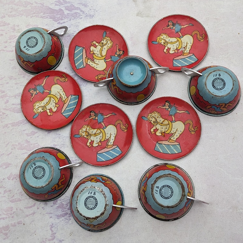 Ohio Art Tea Set - Etsy