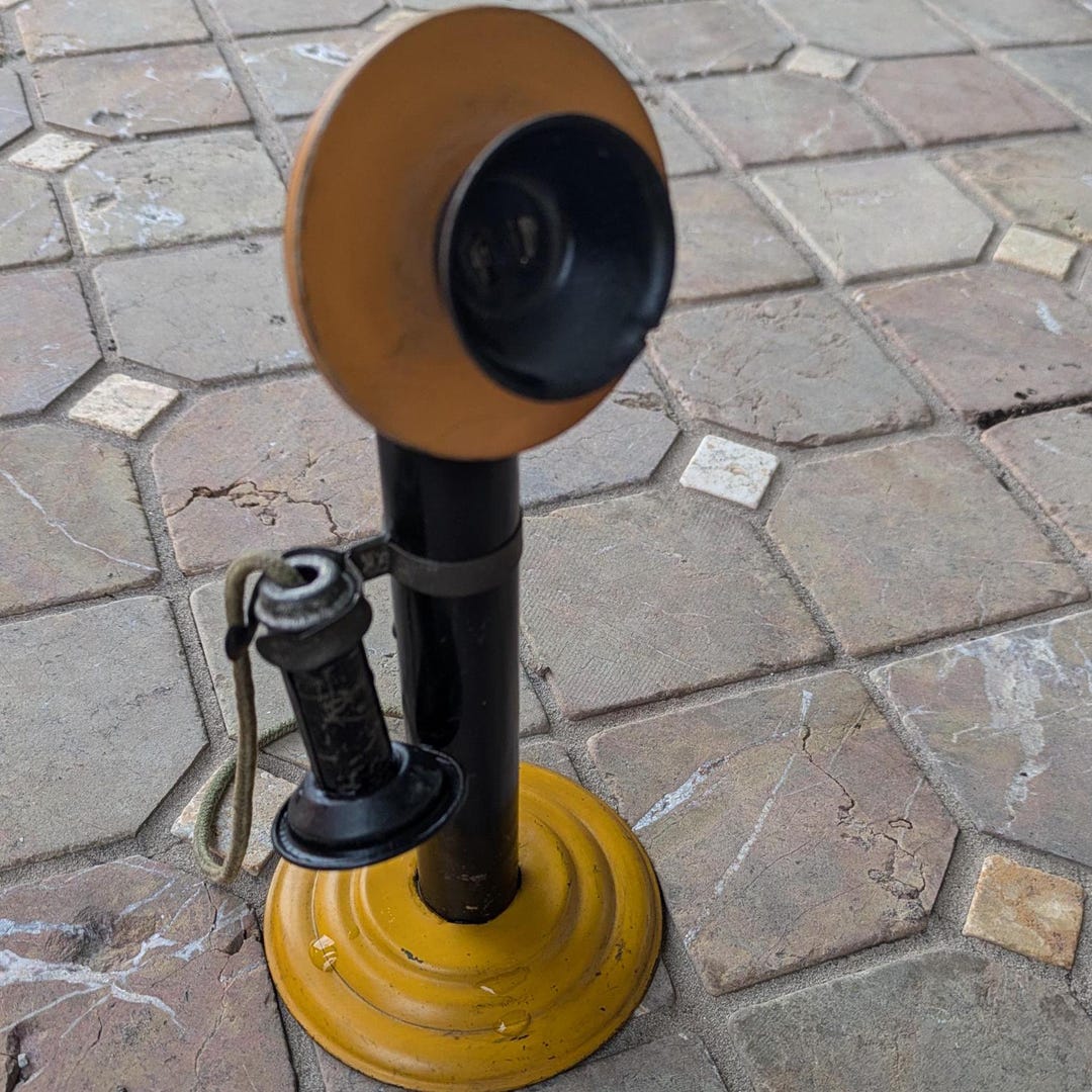 Toy Candlestick Phone - Etsy