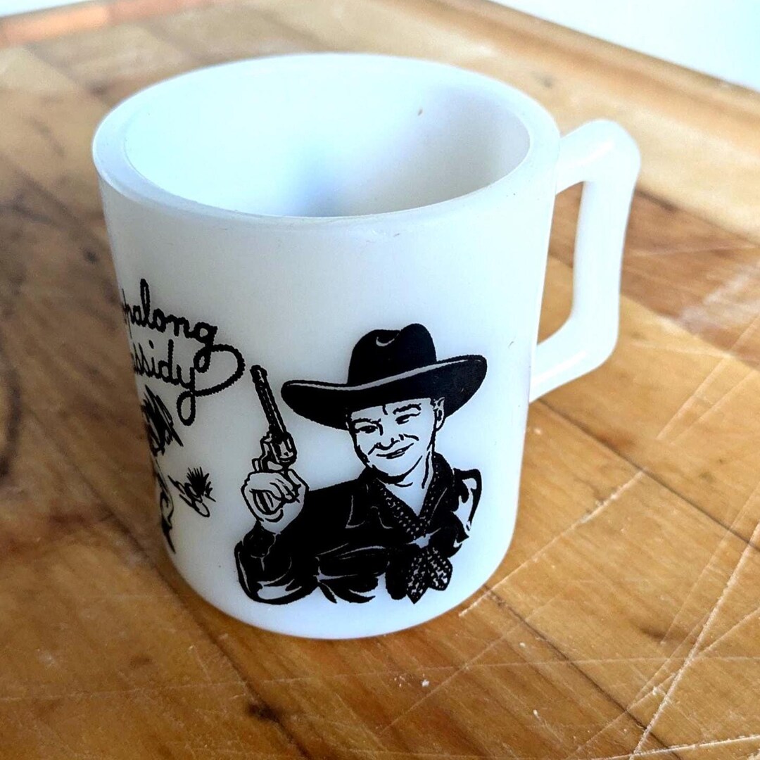 50s Hopalong Cassidy Cup - Etsy