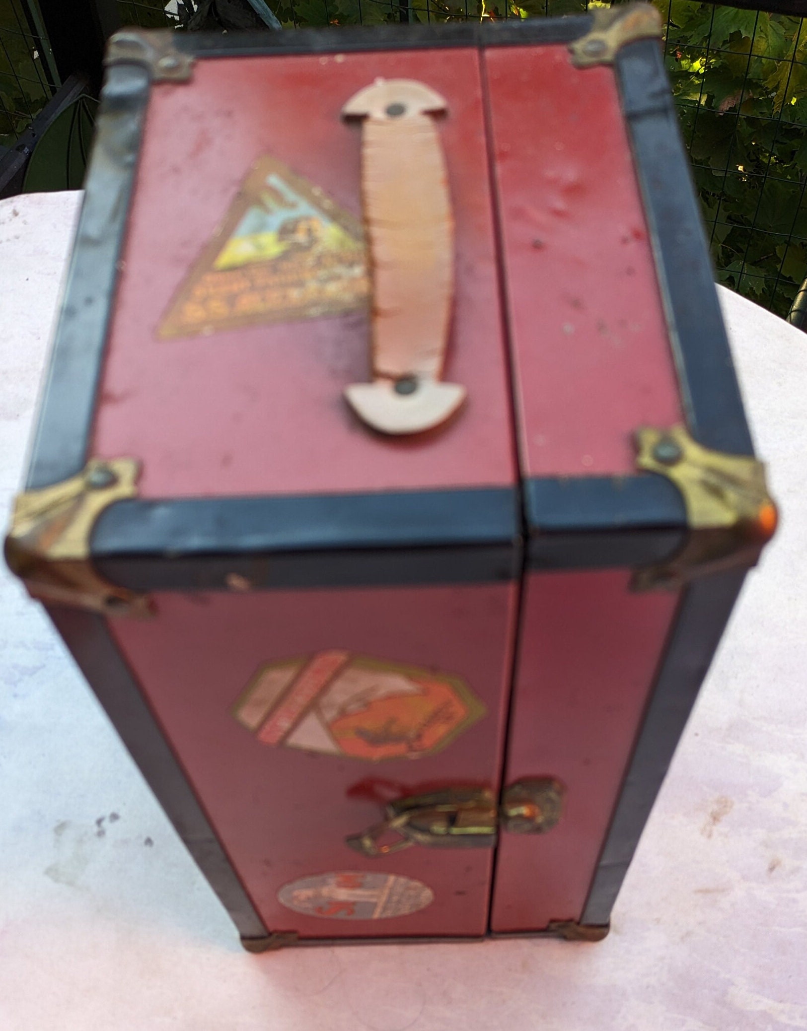 Antique Doll Steamer Trunk - Etsy