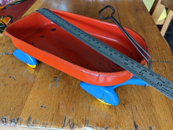 Vintage Wyandotte 1930s 11-inch Toy Wagon With Streamline Art - Etsy