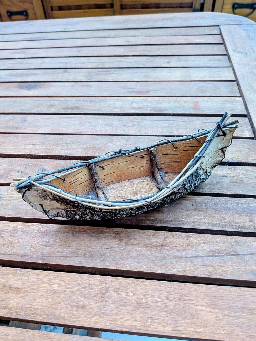 Little Birchbark Canoe - Etsy