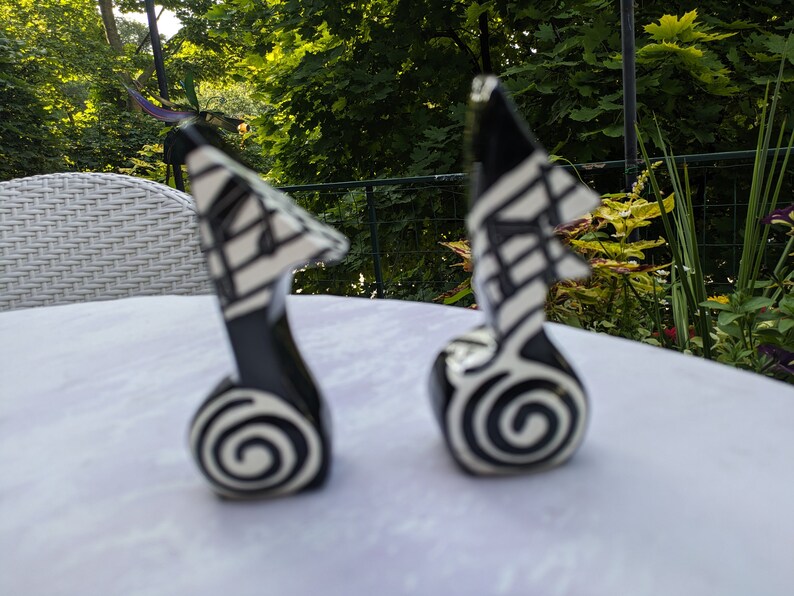 Vintage Ceramic Music Note Salt & Pepper Shakers - Etsy