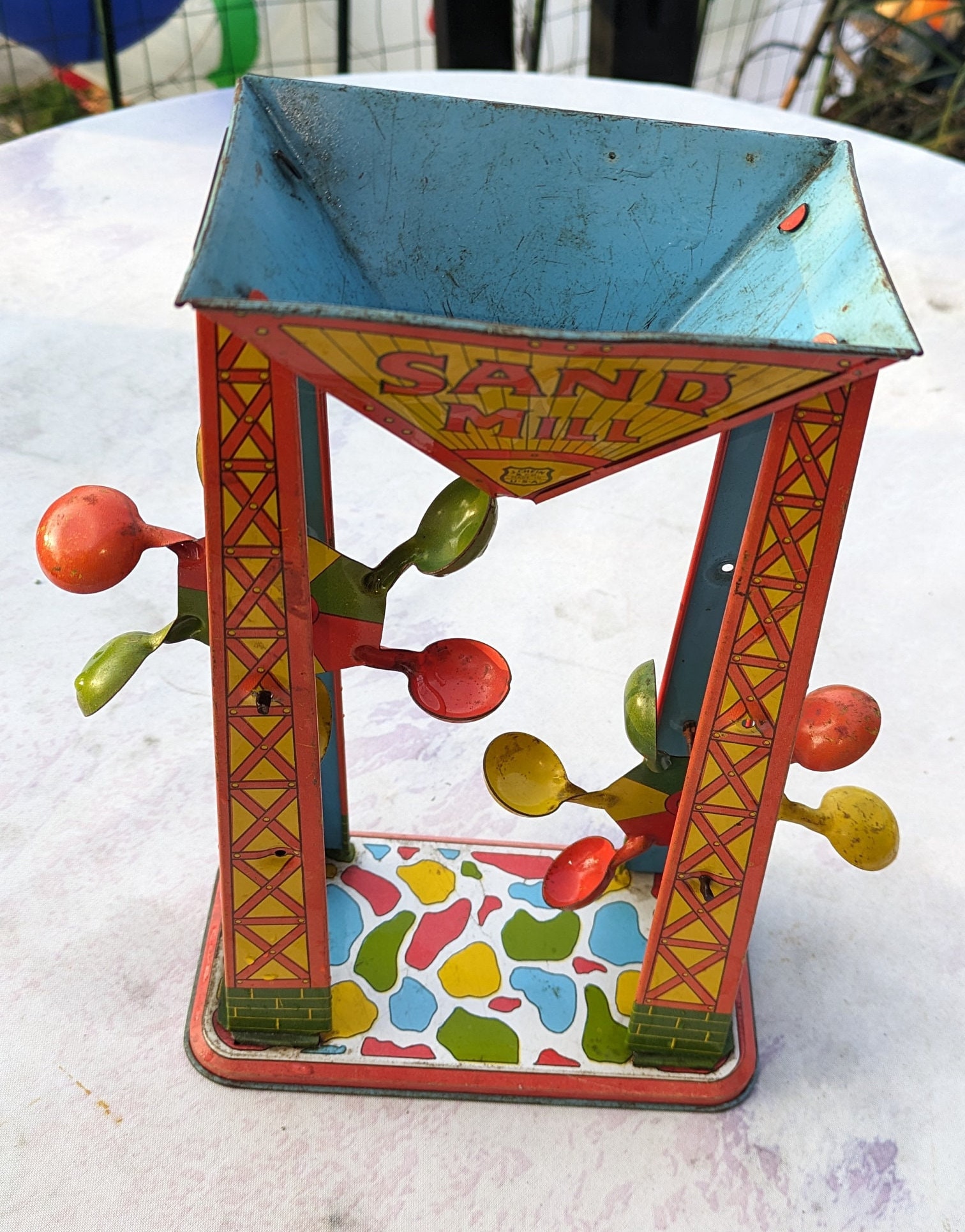 Rare J. Chein 1930a Sand Mill Toy - Etsy