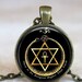 Lilith Satanic Occult Seal Sigil Necklace, Lilith Witchcraft Demon ...
