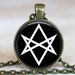 Lilith Satanic Occult Seal Sigil Necklace, Lilith Witchcraft Demon ...