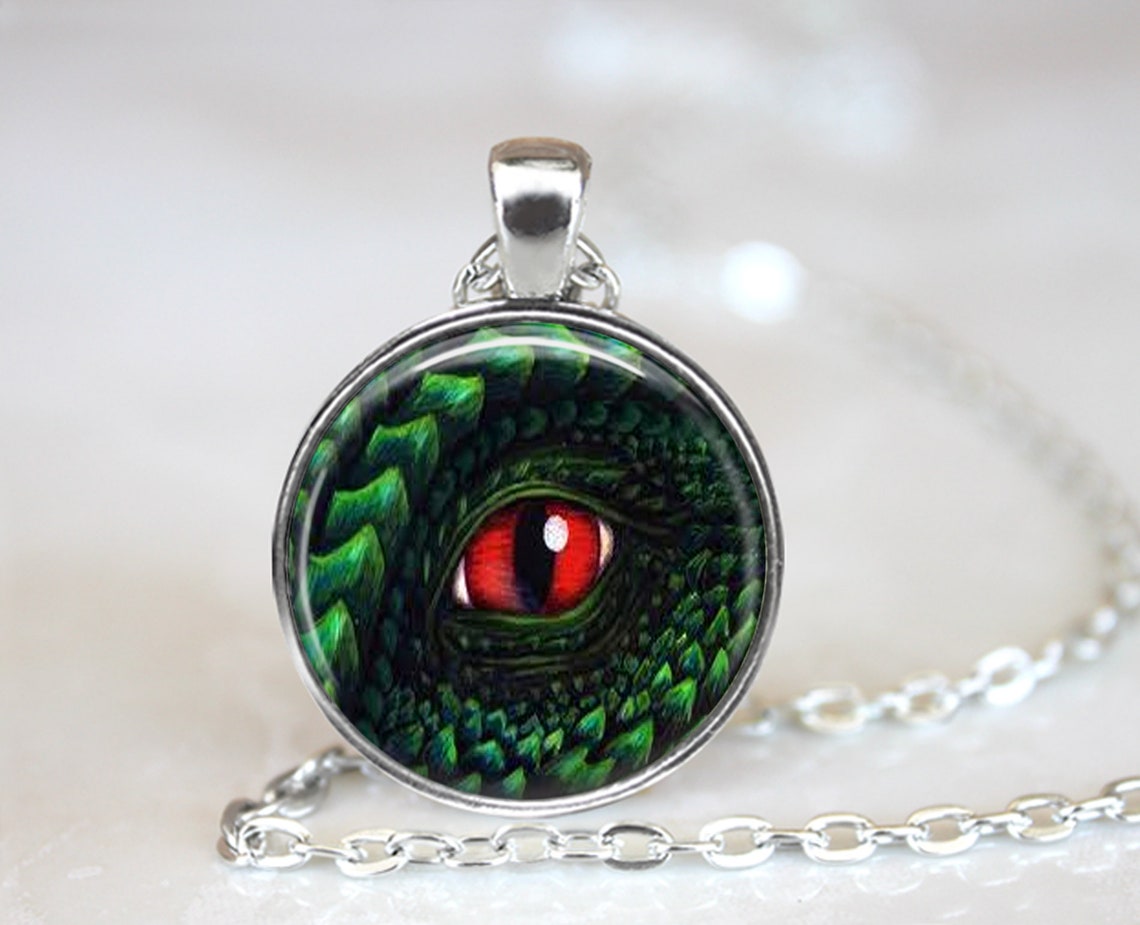 Dragon Eye Necklace Dragon Eye Pendant Dragon Eye Jewelry - Etsy