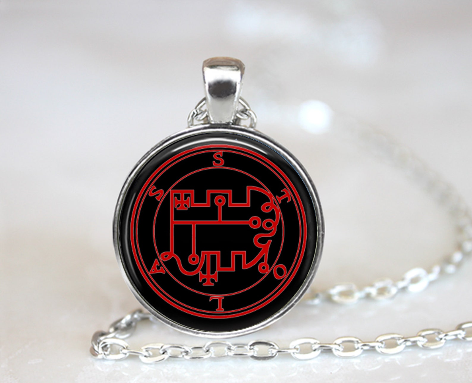 Stolas Sigil Pendant Stolas Sigil Necklace Stolas Sigil | Etsy