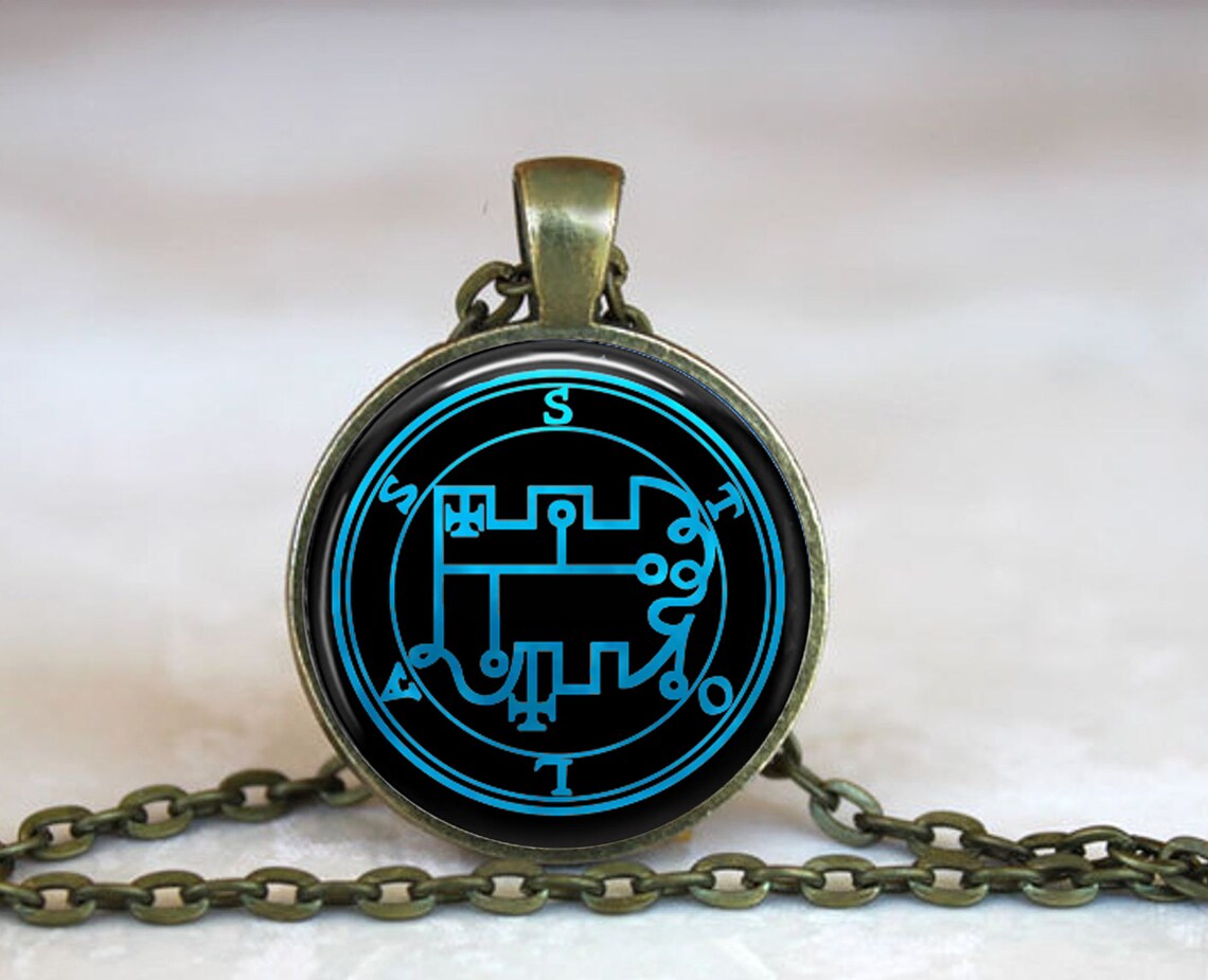 Stolas Sigil Pendant Stolas Sigil Necklace Stolas Sigil - Etsy