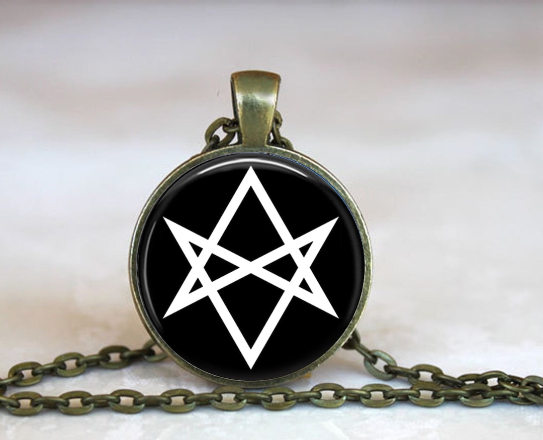 THELEMA Crowley Seal Necklace, Thelema Jewelry, Sigil Pendant (000) - Etsy