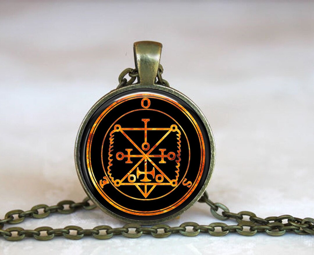 Ose Sigil Jewelry, Goetic Demon, Necronomicon Necklace, Pentacle ...