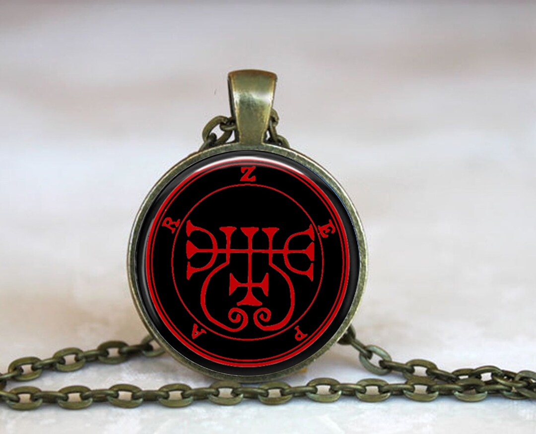 Zepar Pendant, Zepar Necklace, Zepar Jewelry, Zepar Sigil, Witchcraft ...