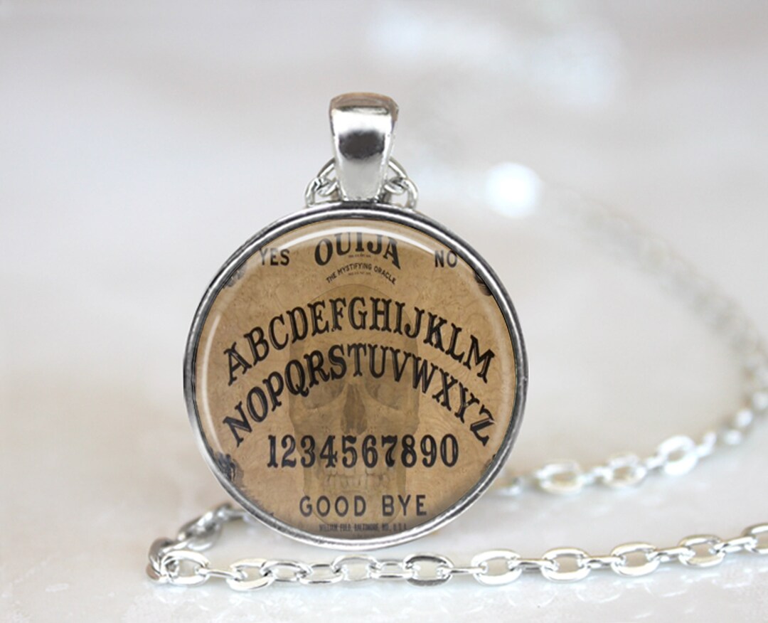 Ouija Board Pendant, Ouija Board Necklace, Ouija Board Jewelry, Ouija ...