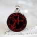 Abaddon Satanic Occult Seal Sigil Necklace, Abaddon Witchcraft Demon ...
