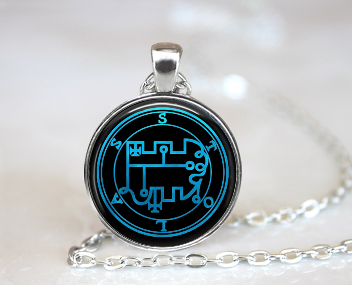 Stolas Sigil Pendant Stolas Sigil Necklace Stolas Sigil - Etsy