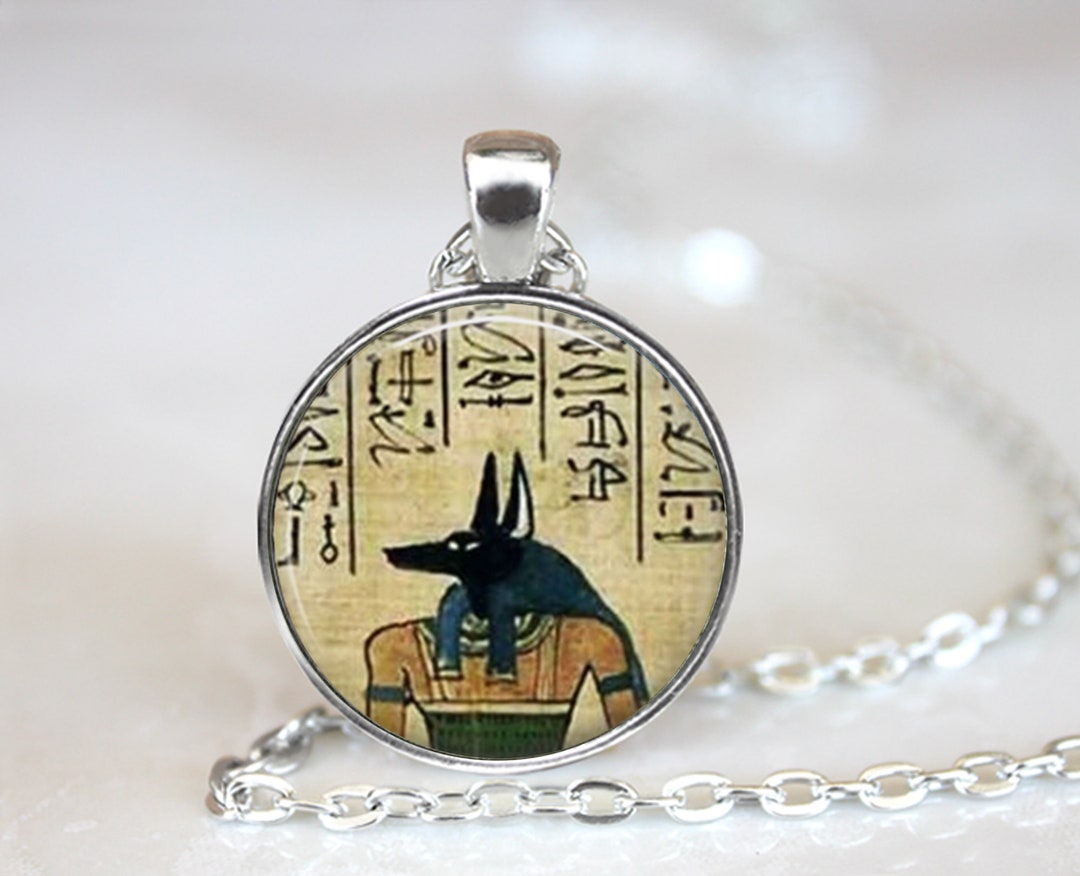 Anubis Necklace: Egyptian Lord of the Underworld Pendant - Etsy
