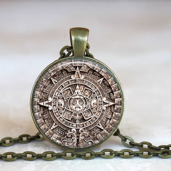Mayan Pendant - Etsy