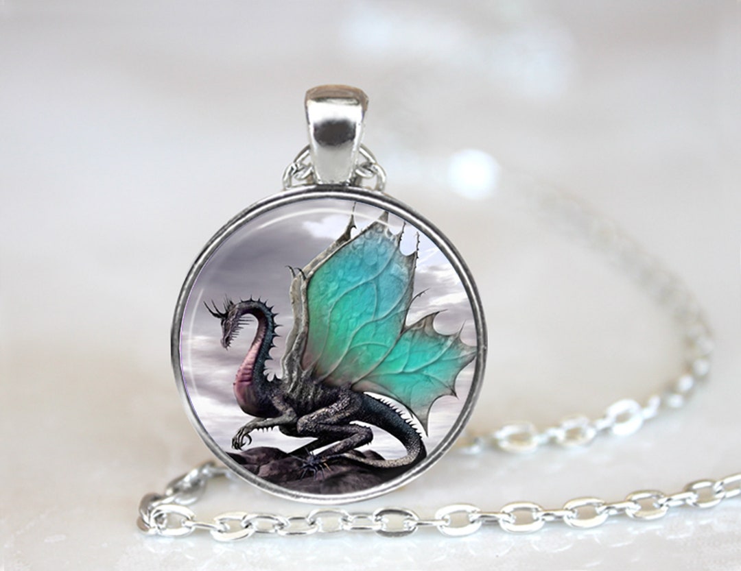Dragon Pendant, Dragon Earrings, Dragon Jewelry Dragon Necklace Dragon ...