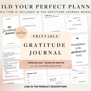 Daily Gratitude | Printable | Daily Check-in| Self-care | Mindset ...