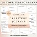 Daily Gratitude Printable Daily Check-in Self-care Mindset Goals Health ...