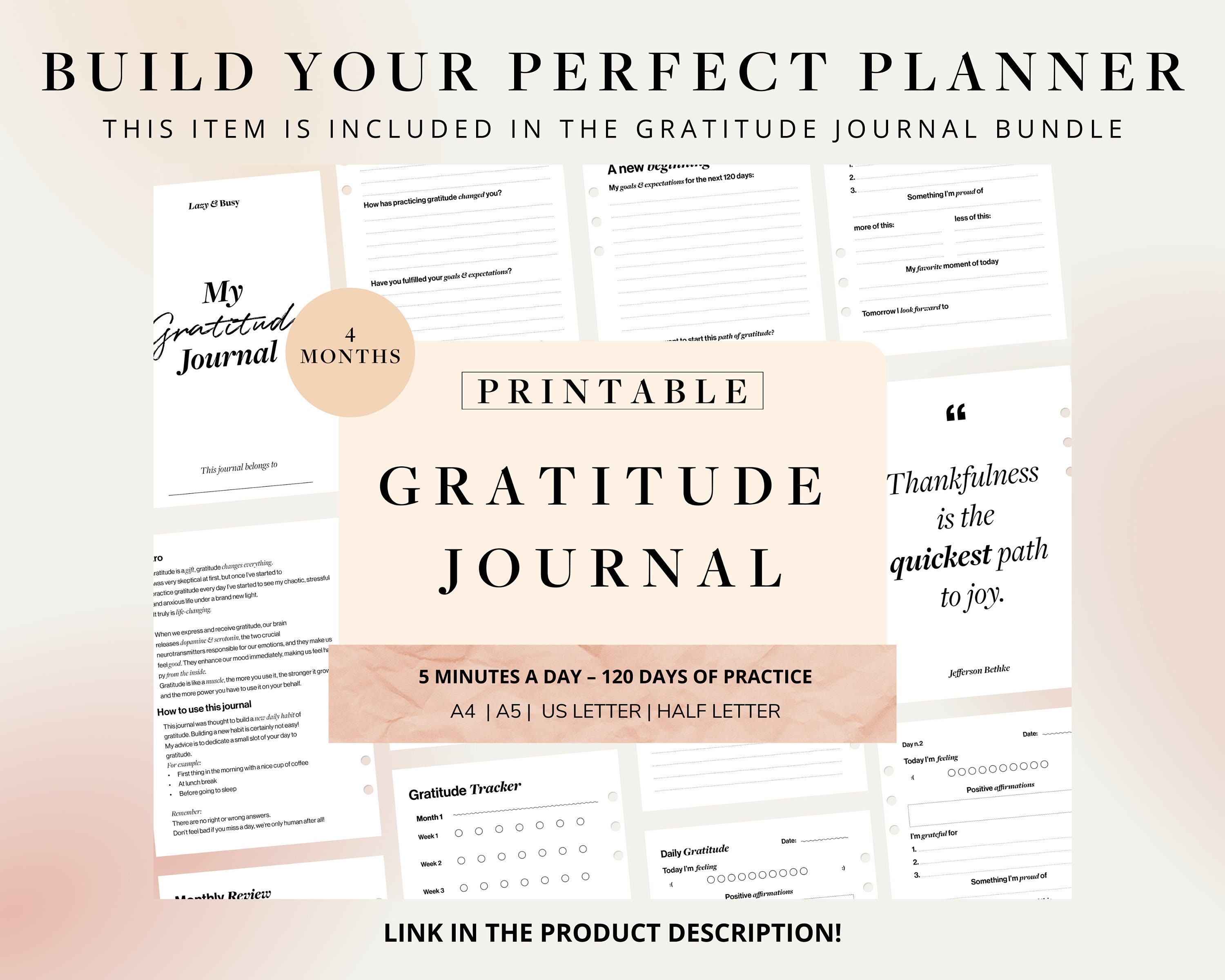 Daily Gratitude Printable Daily Check-in Self-care Mindset Goals Health ...