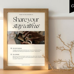 10 Airbnb Signs Canva Template, Airbnb Poster Bundle, VRBO, Super Host ...