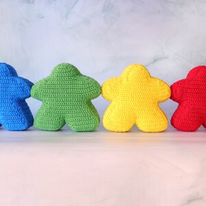 Meeple Amigurumi Crochet PATTERN, Board Game Piece Amigurumi ...