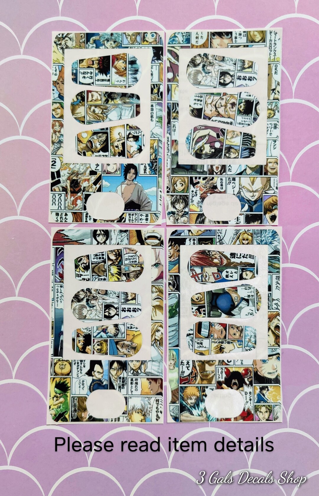 Dexcom Receiver and Dexcom G6 Transmitter Decal Sticker Set - Anime ...