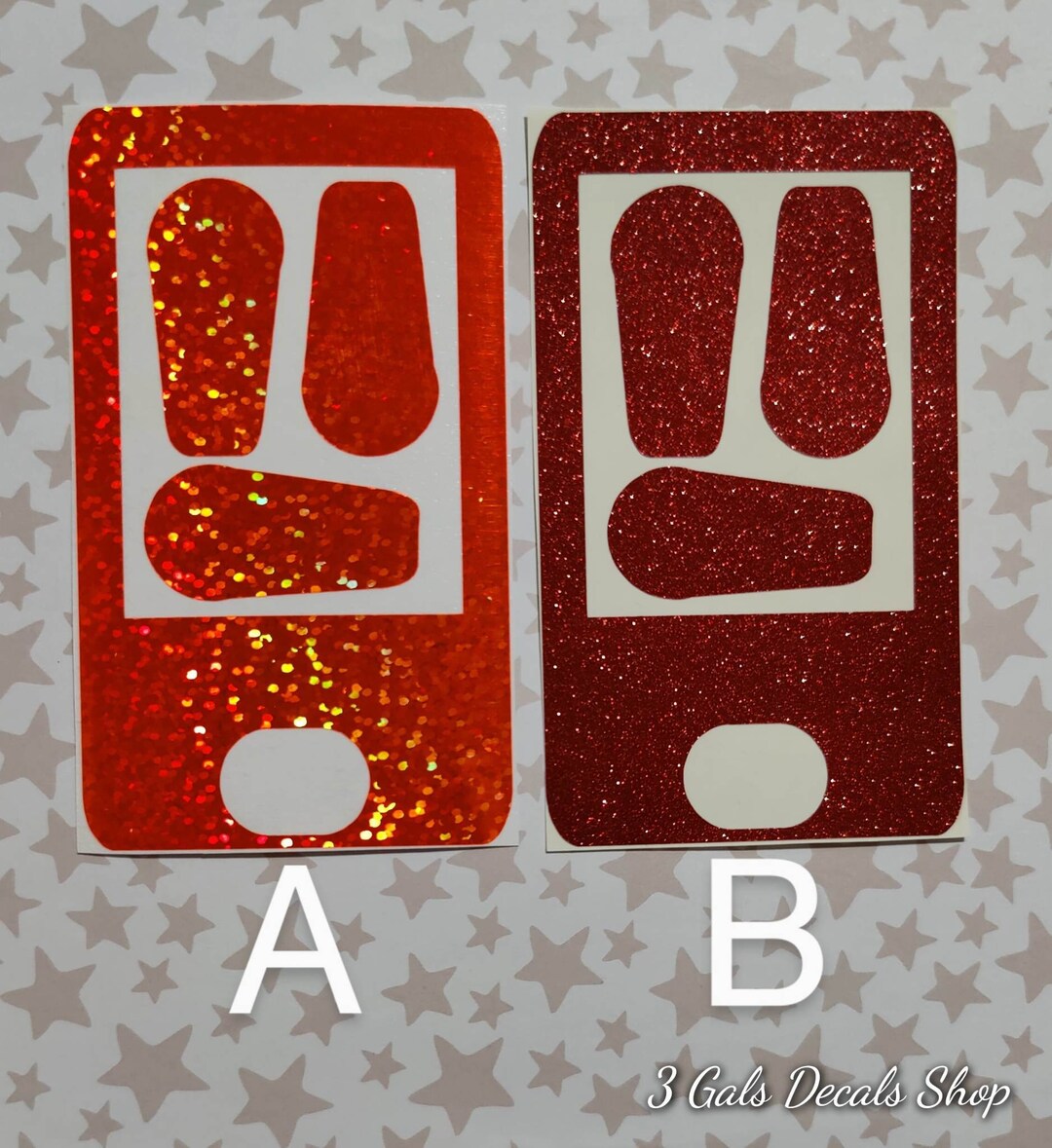 Dexcom Receiver and Dexcom G6 Transmitter Decal Sticker Set - Glitter ...