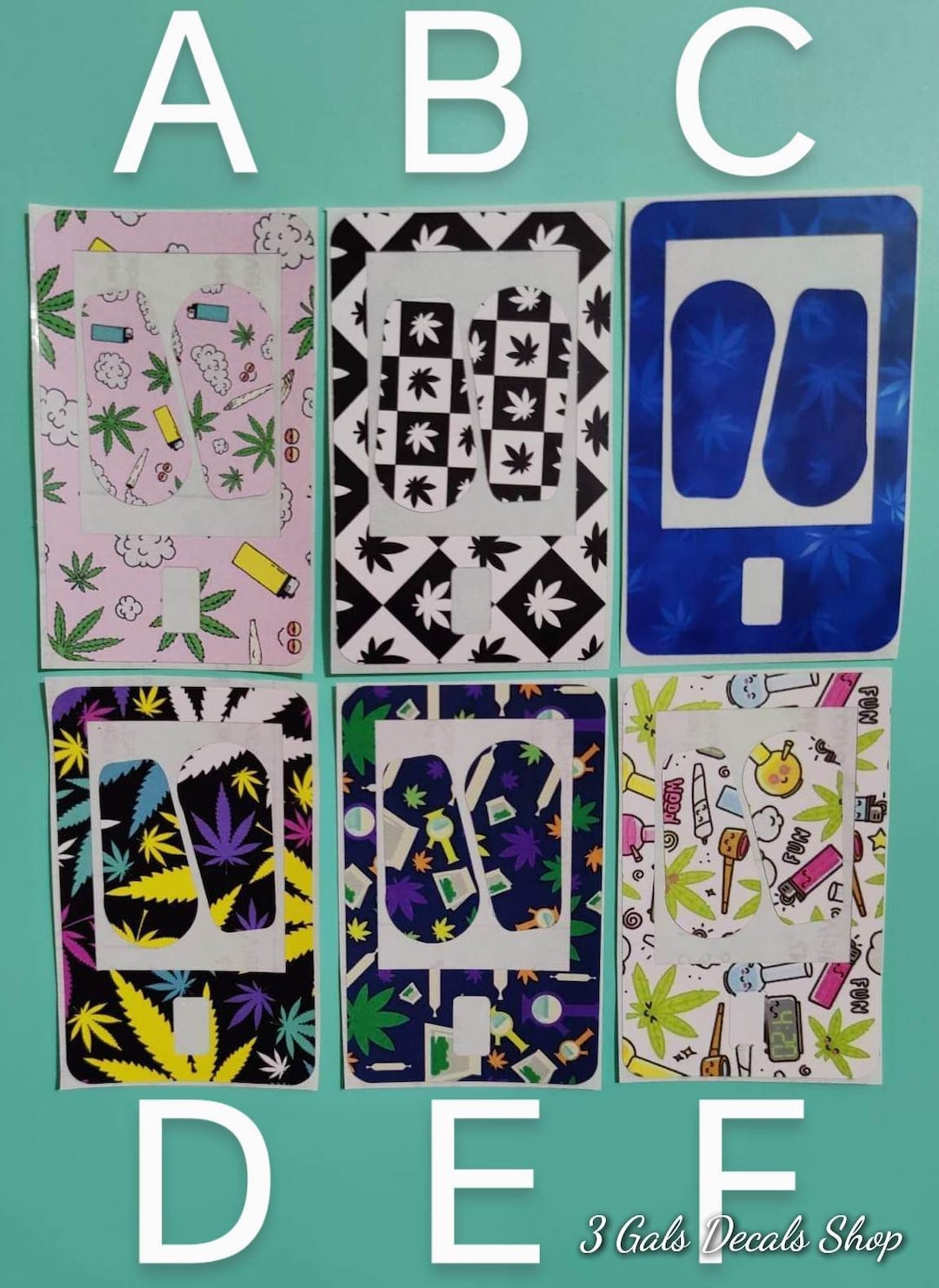 Tandem and Dexcom G6 Decal Sticker - T-slim Skin Decal & Dexcom G6 ...