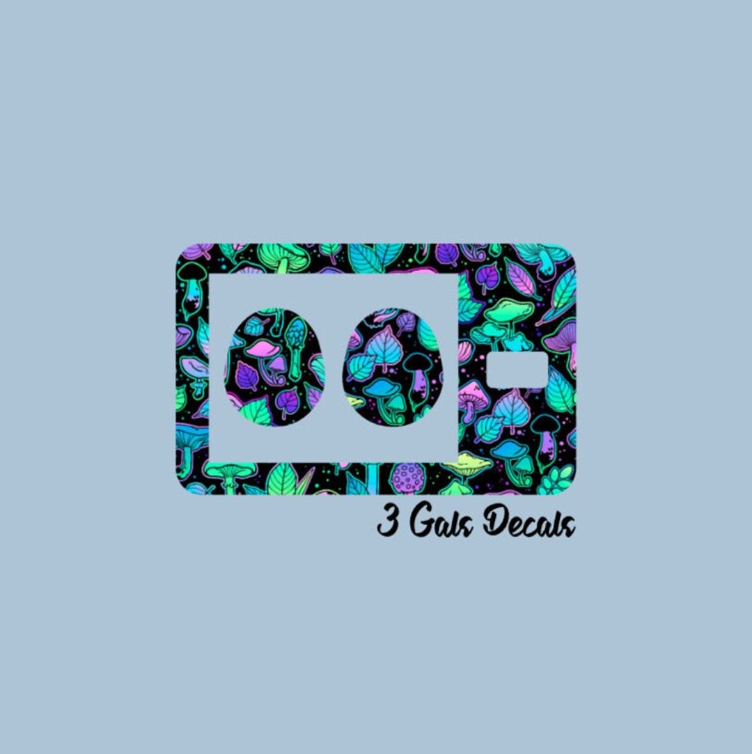 Dexcom G7 - T-slim Skin Decal - Tandem T-slim X2 Sticker - Shroomish T ...