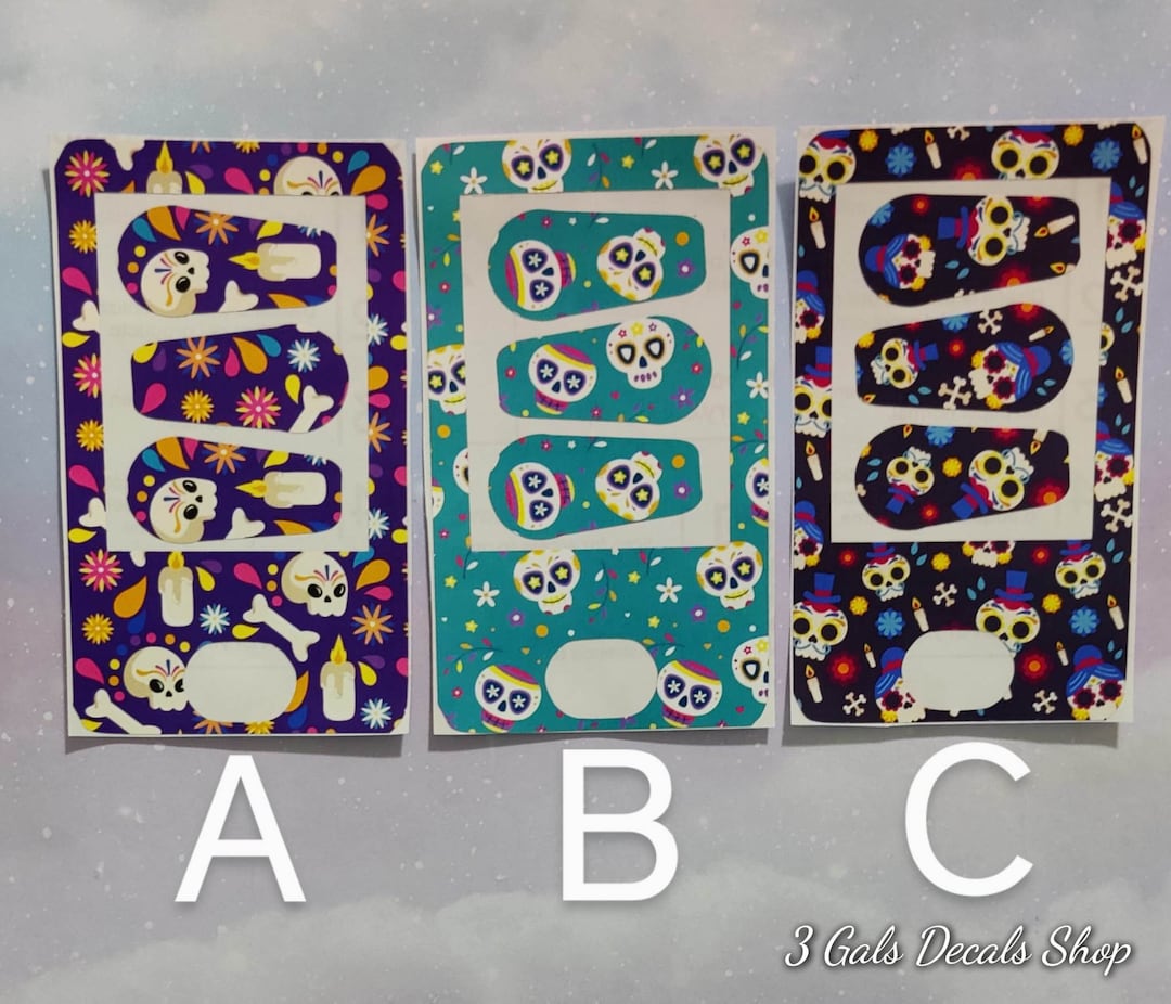 Dexcom Receiver and Dexcom G6 Transmitter Decal Sticker Set - Sugar ...