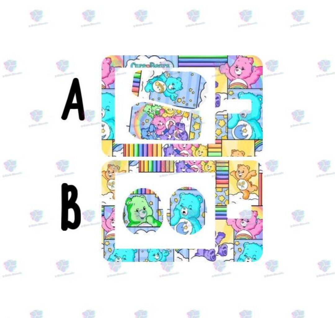 Colorful Bears Dexcom G6 Stickers, Insulin Pump Accessories, Tandem ...