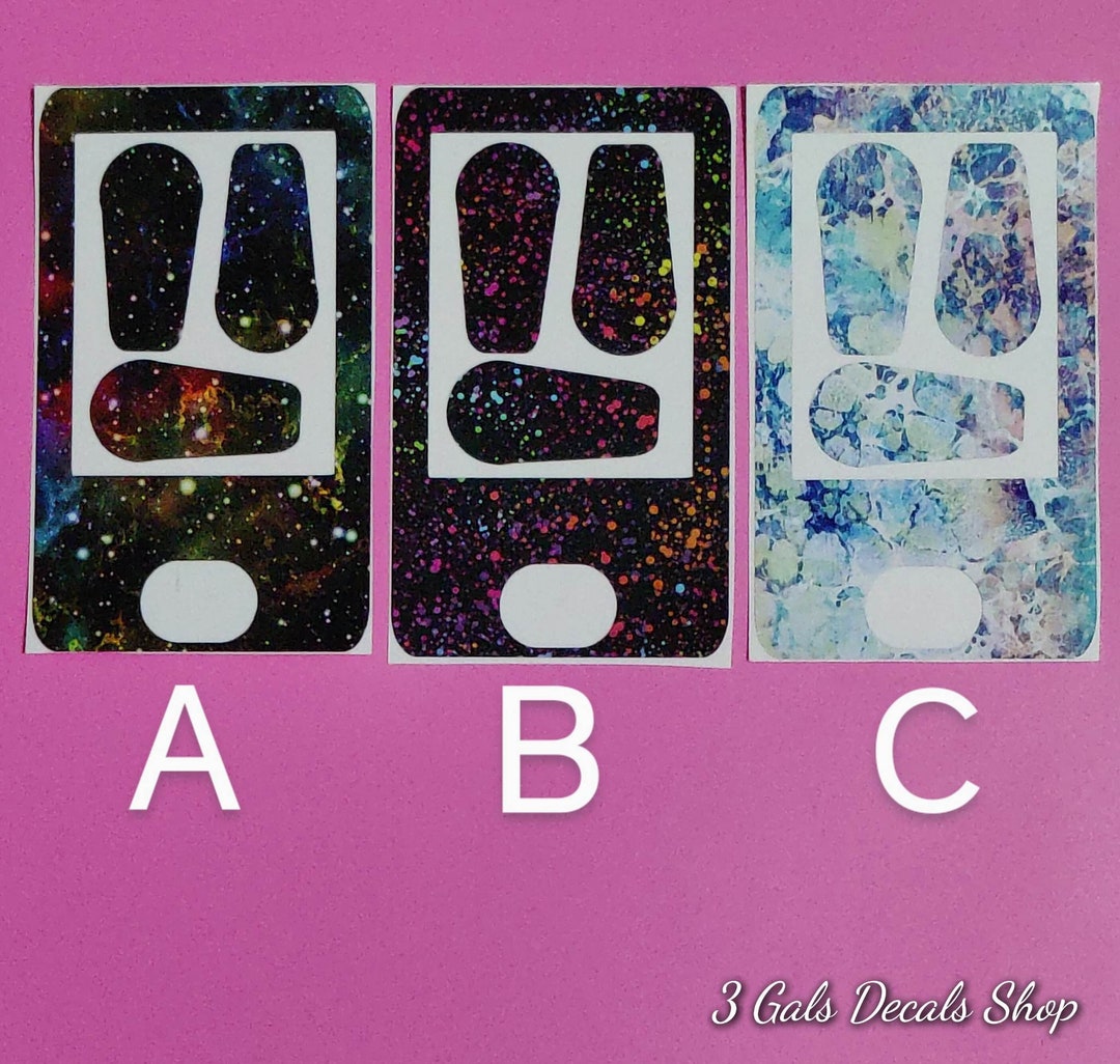 Dexcom Receiver and Dexcom G6 Transmitter Decal Sticker Set - Space ...