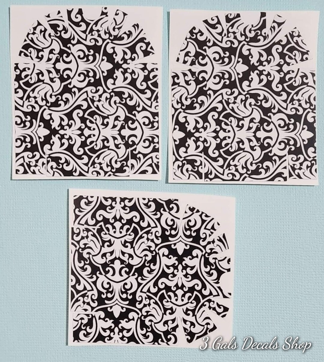 Omnipod Decal Omnipod Sticker Damask Omnipod Decal Etsy 