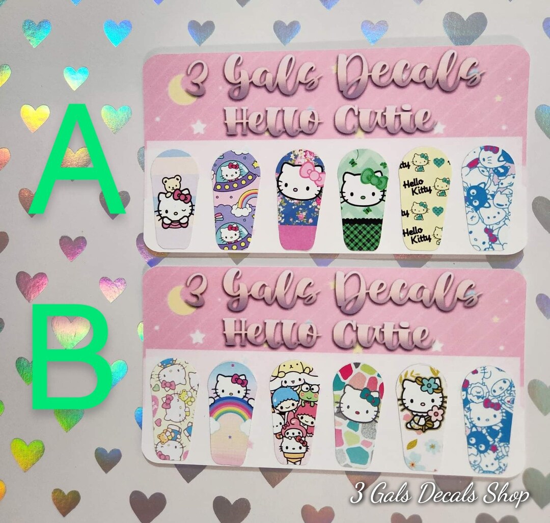 Dexcom G6 Decal Stickers - Dexcom G6 Hello Cutie Decal Set - Dexcom G6 ...