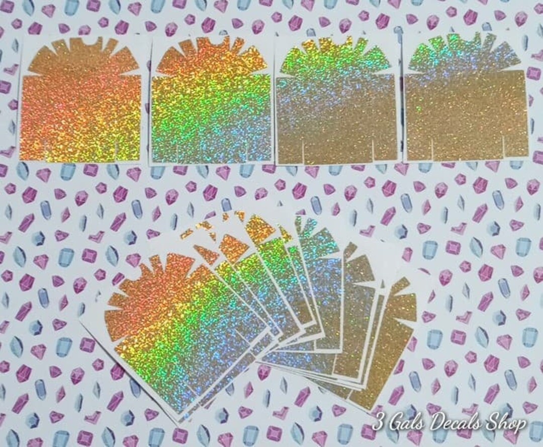 Omnipod Decal Omnipod Sticker Glitter Gold Etsy