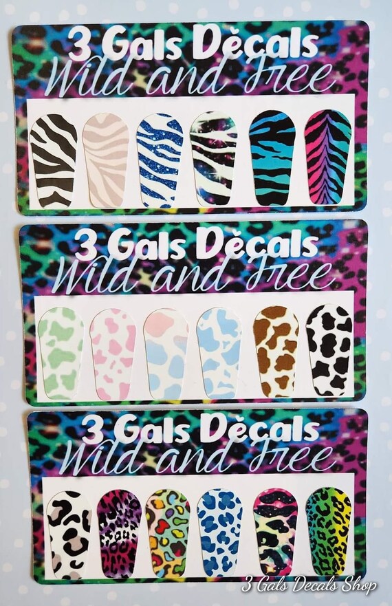 Dexcom G6 Decal Sticker Wild and Free Dexcom G6 Decal Set - Etsy