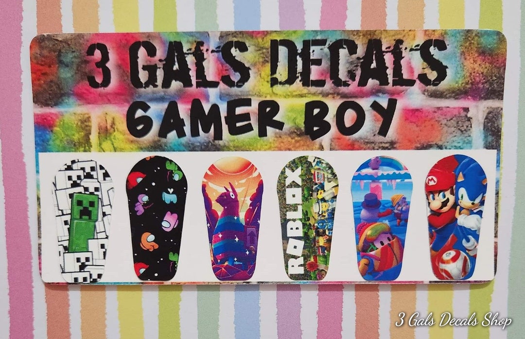 Dexcom G6 Decal Stickers - Dexcom G6 Gamer Boy Decal Set - Dexcom G6 ...