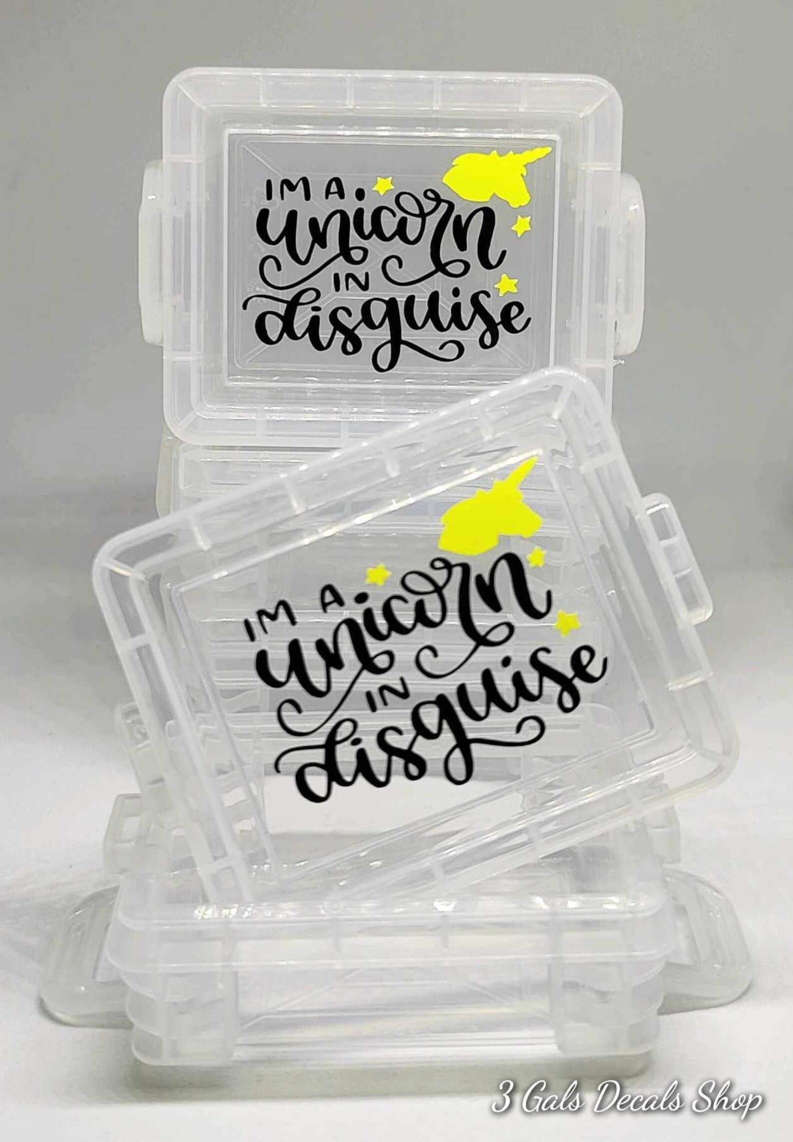Small Diabetic Supply Storage Container, Durable Plastic Box - Etsy