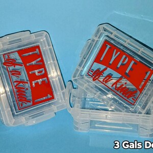 Small Diabetic Supply Storage Container, Durable Plastic Box - Etsy