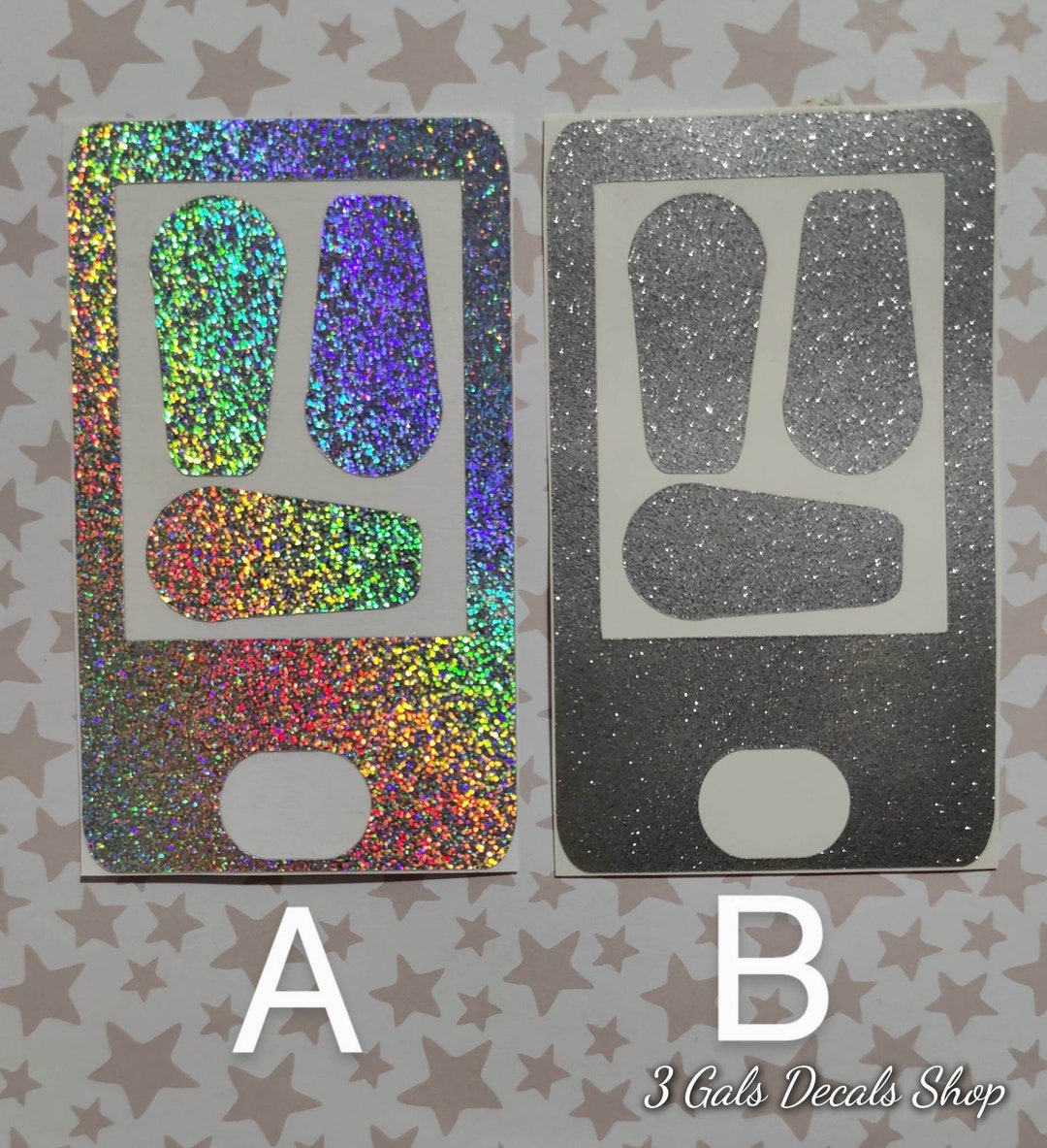 Dexcom Receiver and Dexcom G6 Transmitter Decal Sticker Set - Silver ...