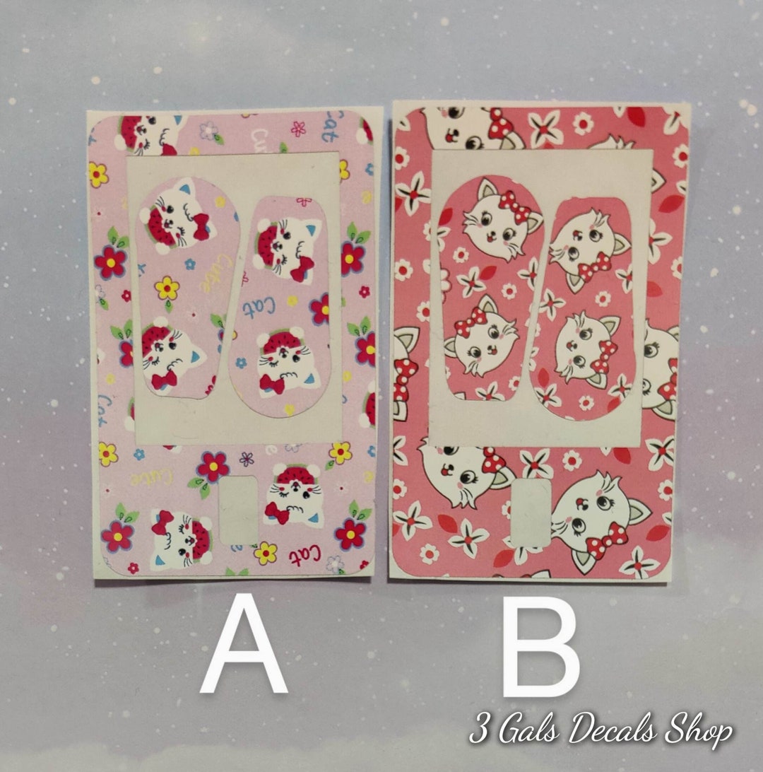 Tandem and Dexcom G6 Decal Sticker - Cute Kitty T-slim Skin Decal ...