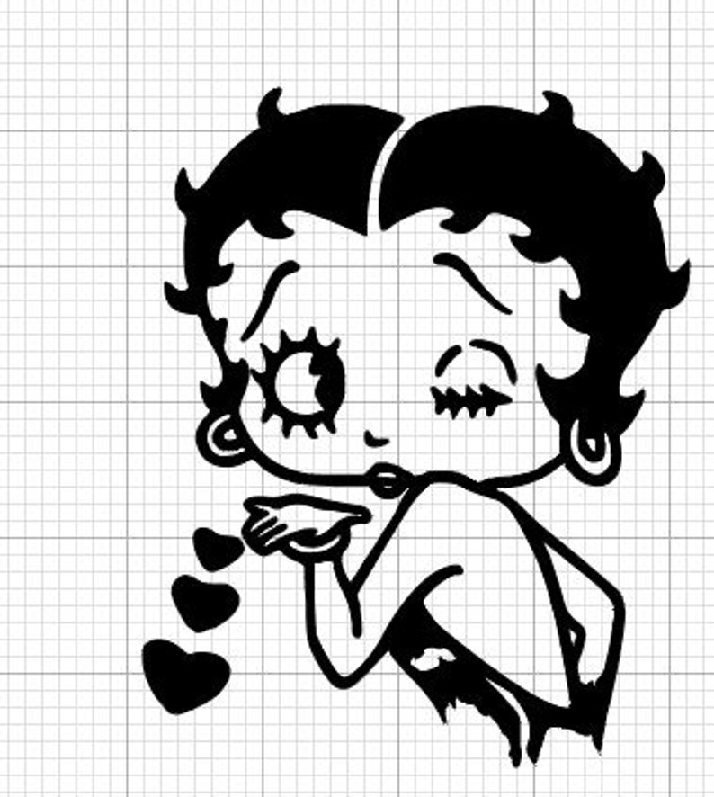 Betty Car Decal - High Quality Vinyl Truck Decal - Laptop Decal ...