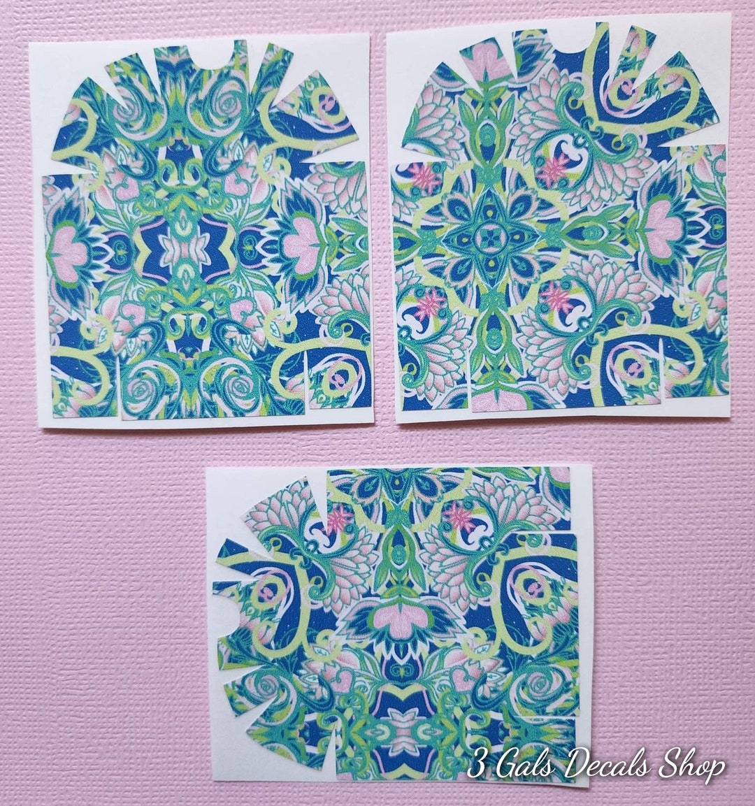 Omnipod Decal - Omnipod Sticker - Ornamental Lily Omnipod Decal - Etsy